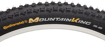 Continental Mountain King Tire 26x2.4 Steel Bead Black
