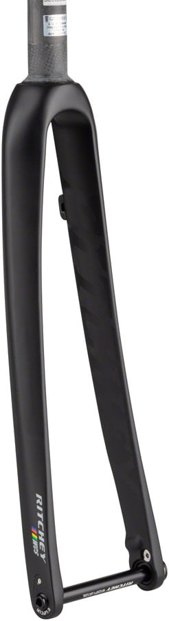 Ritchey WCS Carbon Road Disc Fork - 1-1/8", 46mm Rake, Flat Mount ...