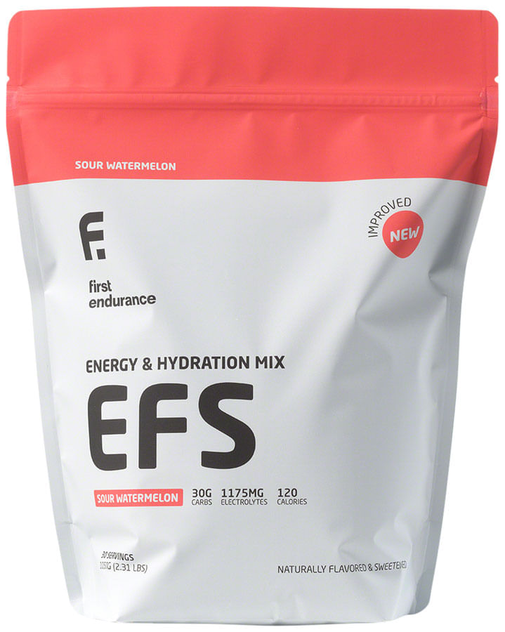 First Endurance EFS Drink Mix - Sour Watermelon, 30 Serving Canister ...